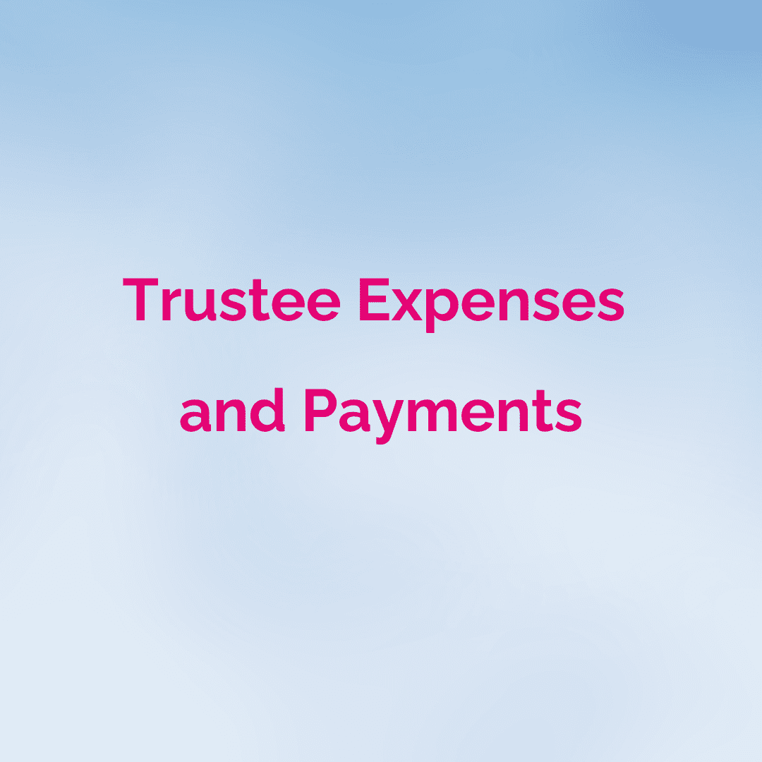 Trustee Expenses and Payments - VODA